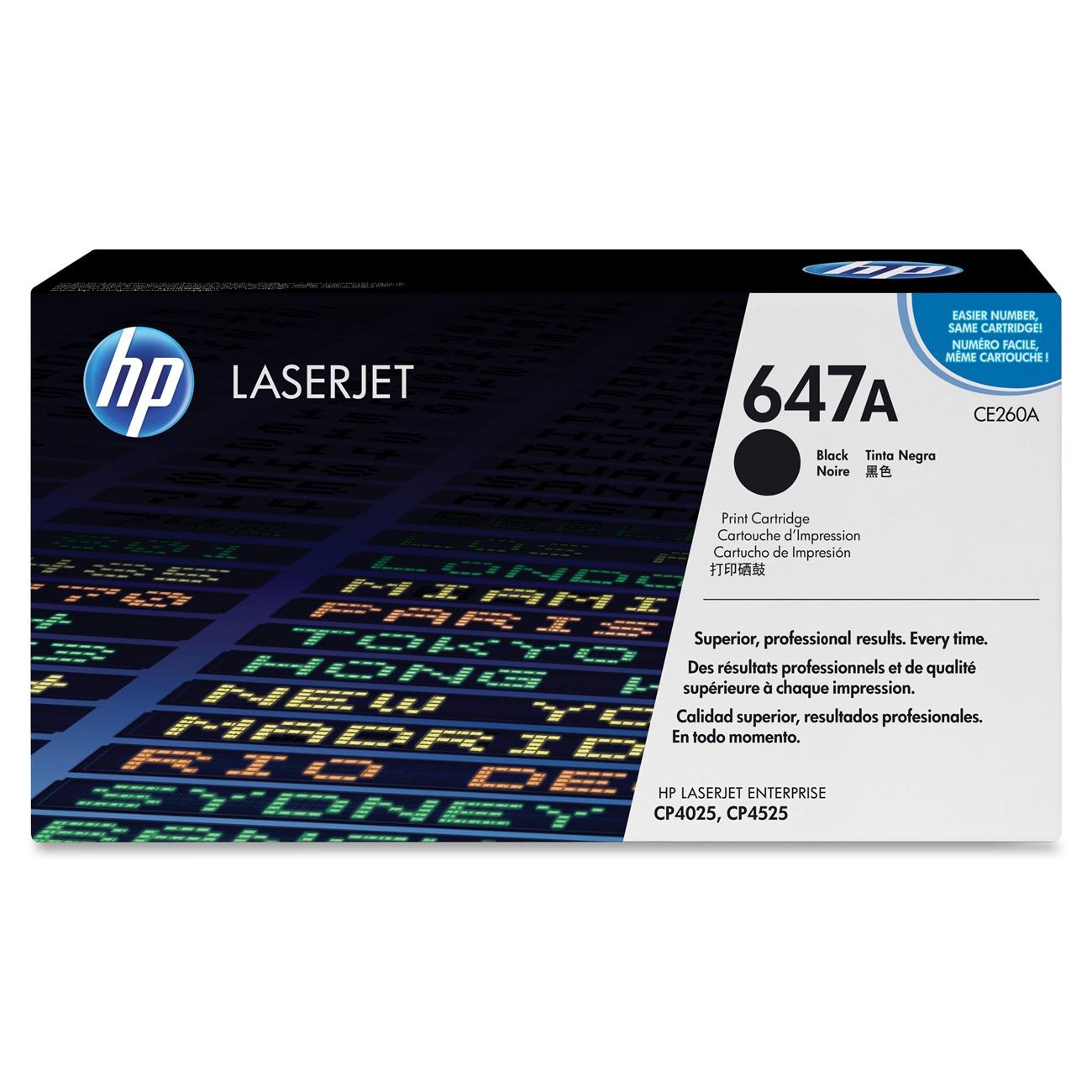 Hp CE260A - Toner laser noir HP 647A origine