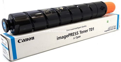 Canon T01 Cyan - Toner laser cyan imagePRESS T01 Cyan 8067B001 origine